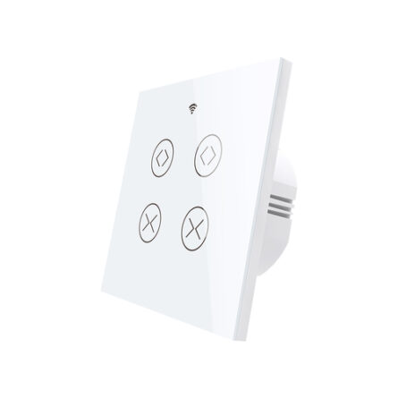 Oraxel Smart Curtain Switch 2 gangs WS-EUR-C2 - Oraxel Solutions