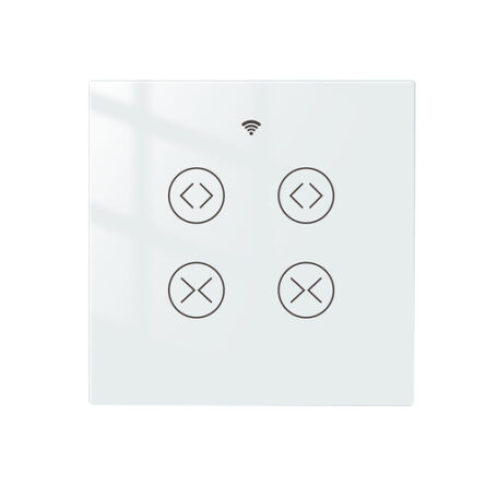 Oraxel Smart Curtain Switch 2 gangs WS-EUR-C2 - Oraxel Solutions