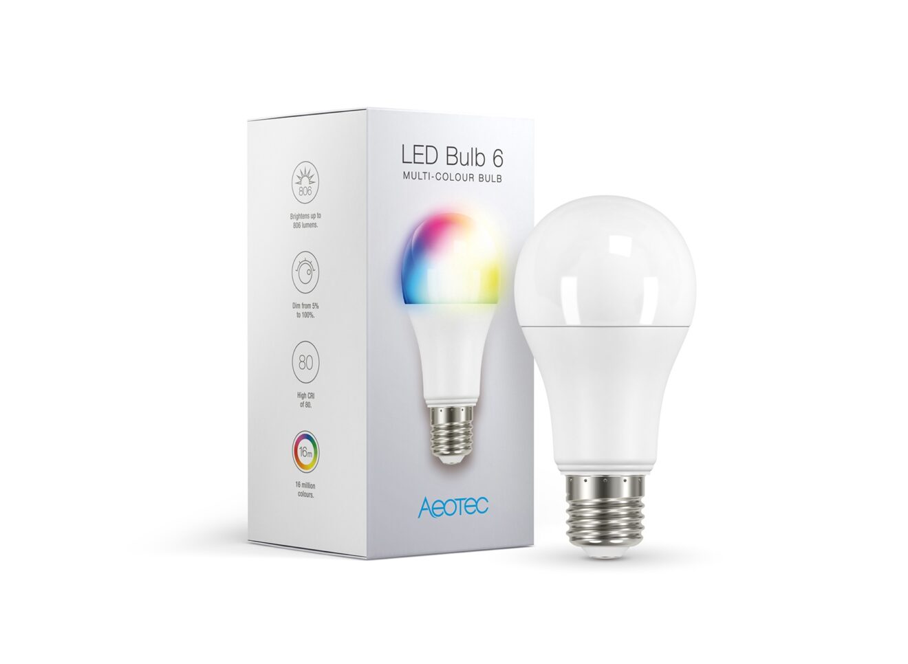 Aeotec LED BULB - Multi Color - Oraxel Solutions
