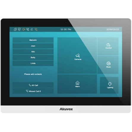 Akuvox C317A touch screen monitor - Oraxel Solutions