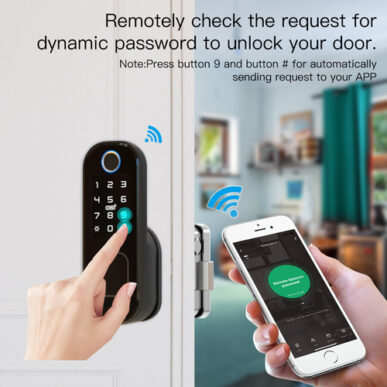 Oraxel WDL-R5-2 Smart Door Lock — 5-Way Unlock & App Control